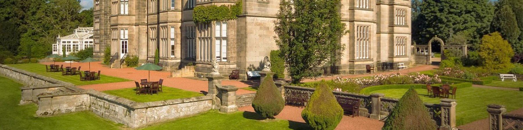 New look Matfen Hall - eccles