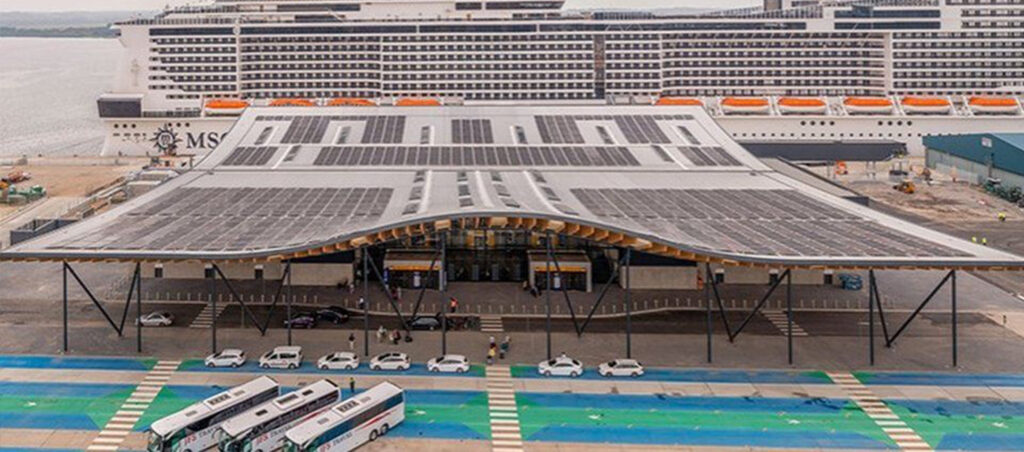 Southampton's Green Cruise Terminal - eccles